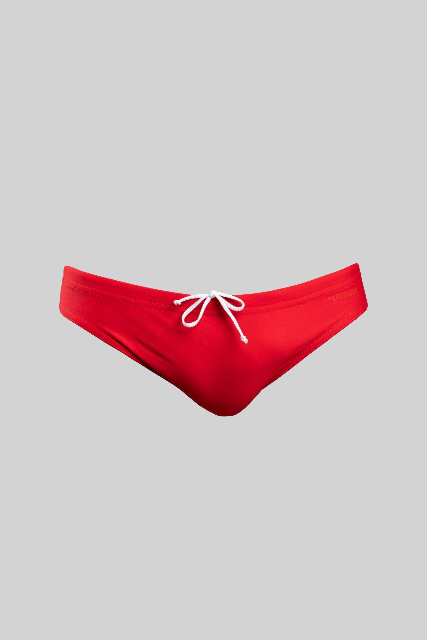 Low rise swim briefs (Cardinal red) - Provomen